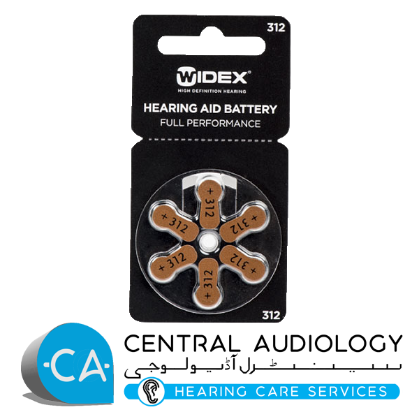 Widex Size 312 Hearing Aid Batteries | Central Audiology